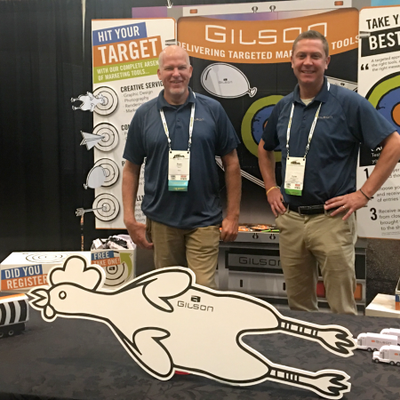 Harris Steals the Show with Recyclable Booth - Gilson
