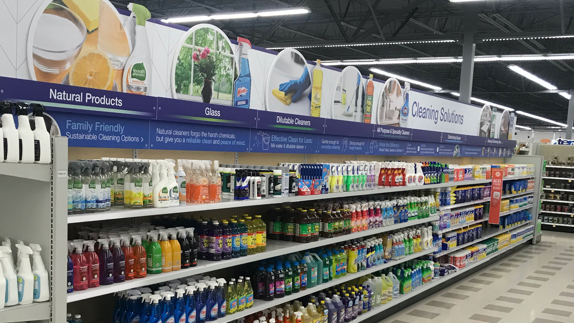 Clorox In-Aisle Displays - Gilson